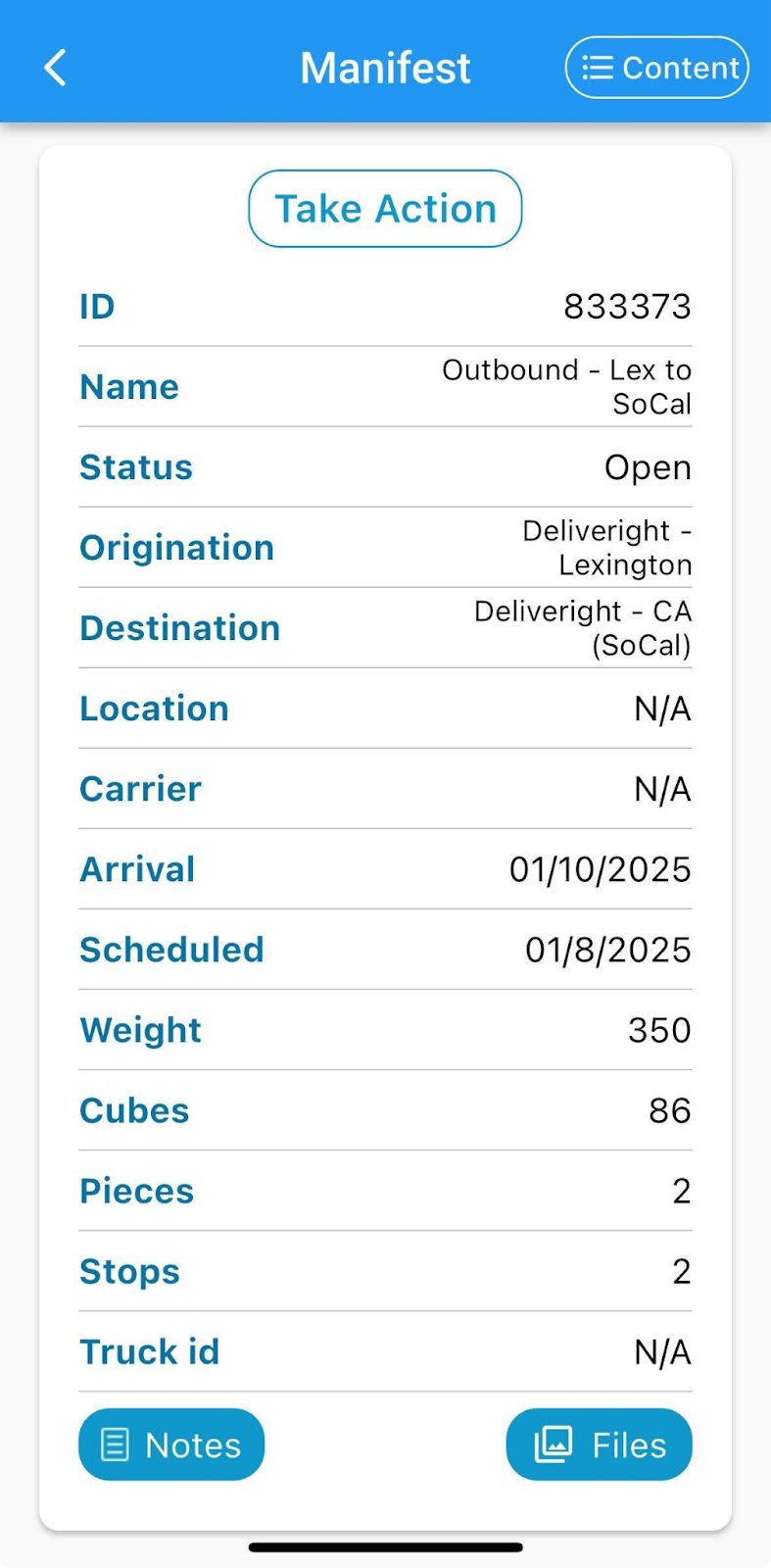 View Manifest on Mobile - Grasshopper