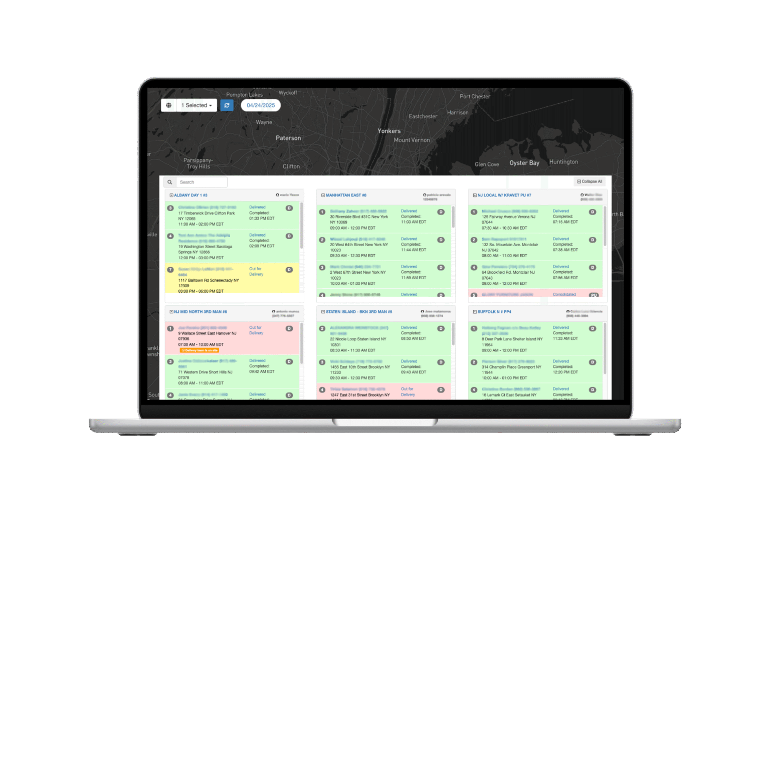 Route Optimization - Grasshopper